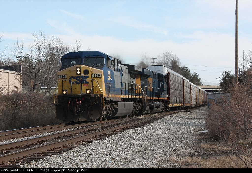 CSX Q217 at Rossville, MD